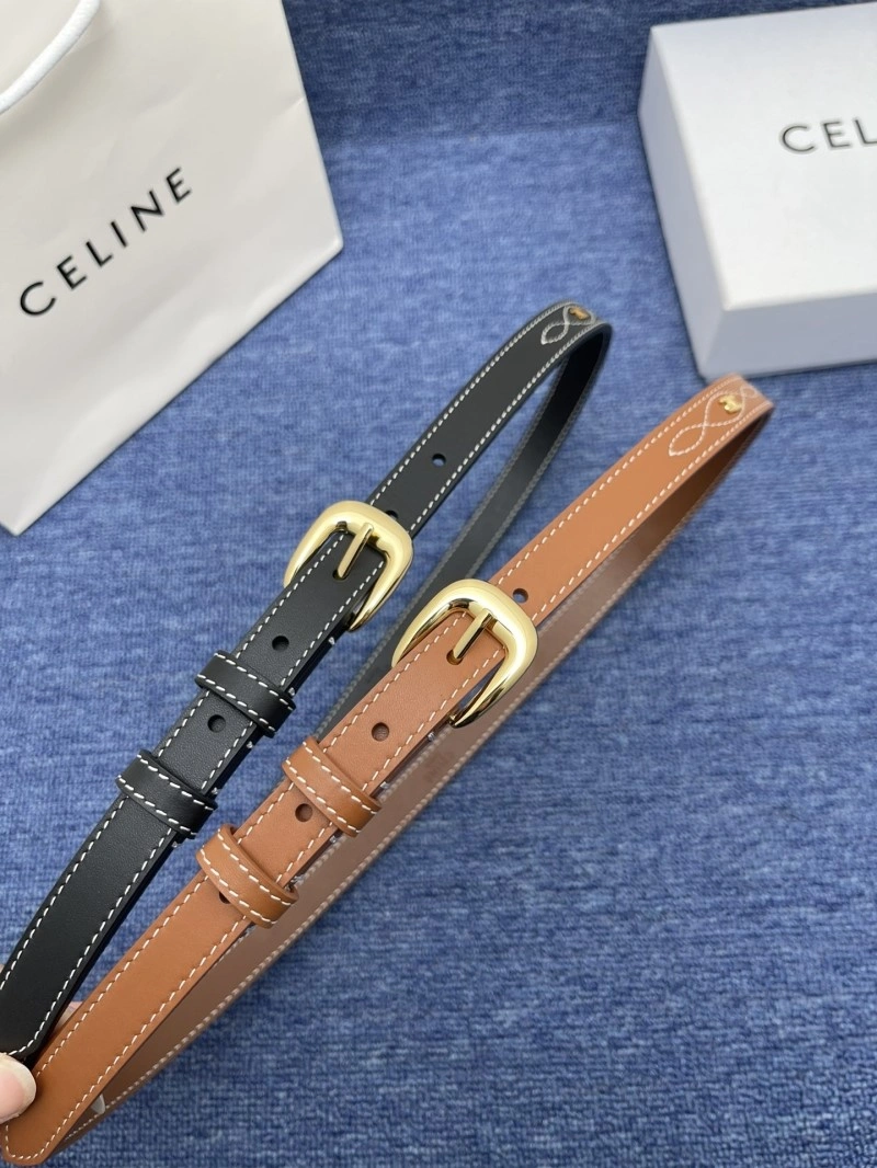 Brand-authenticated Celine Belts