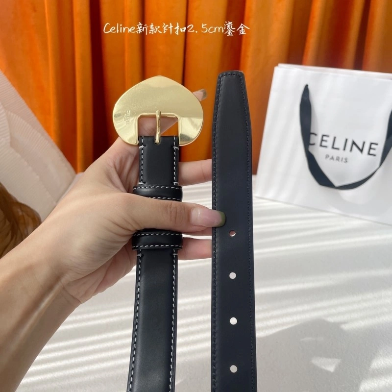 Brand-authenticated Celine Belts