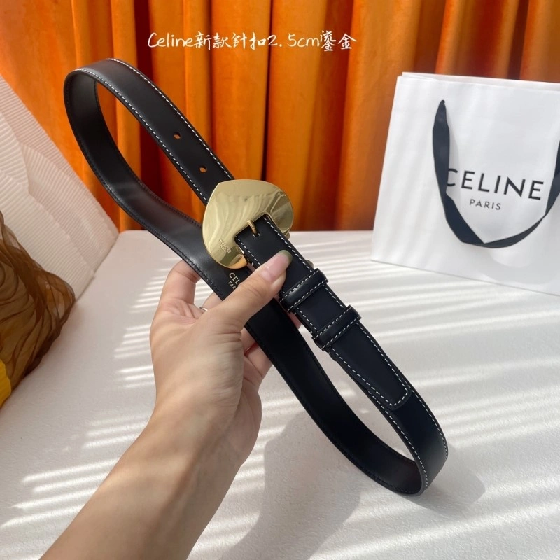Brand-authenticated Celine Belts