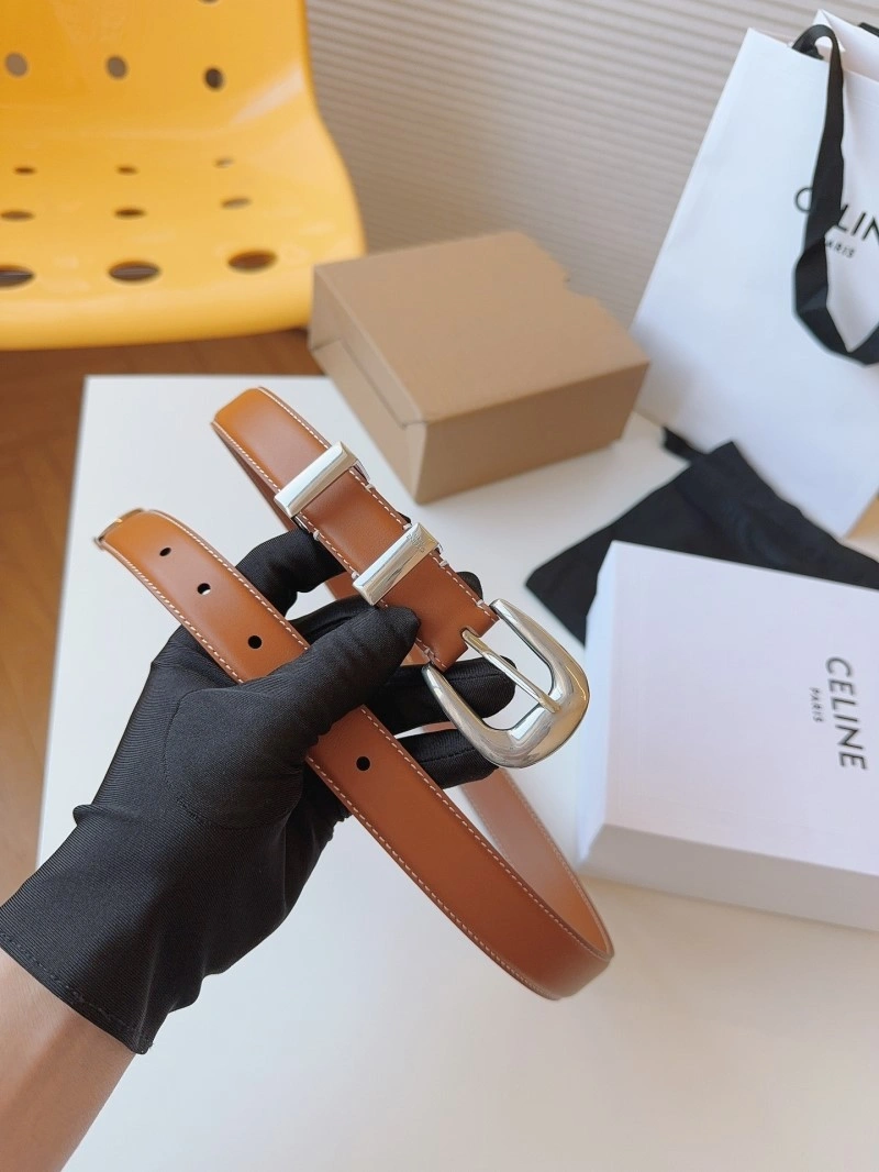 Brand-authenticated Celine Belts
