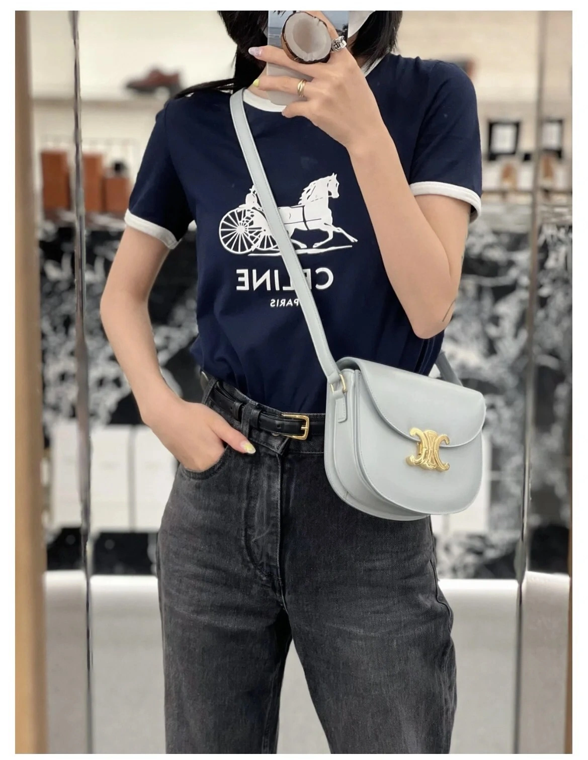 Accurate model Celine Besace Bags