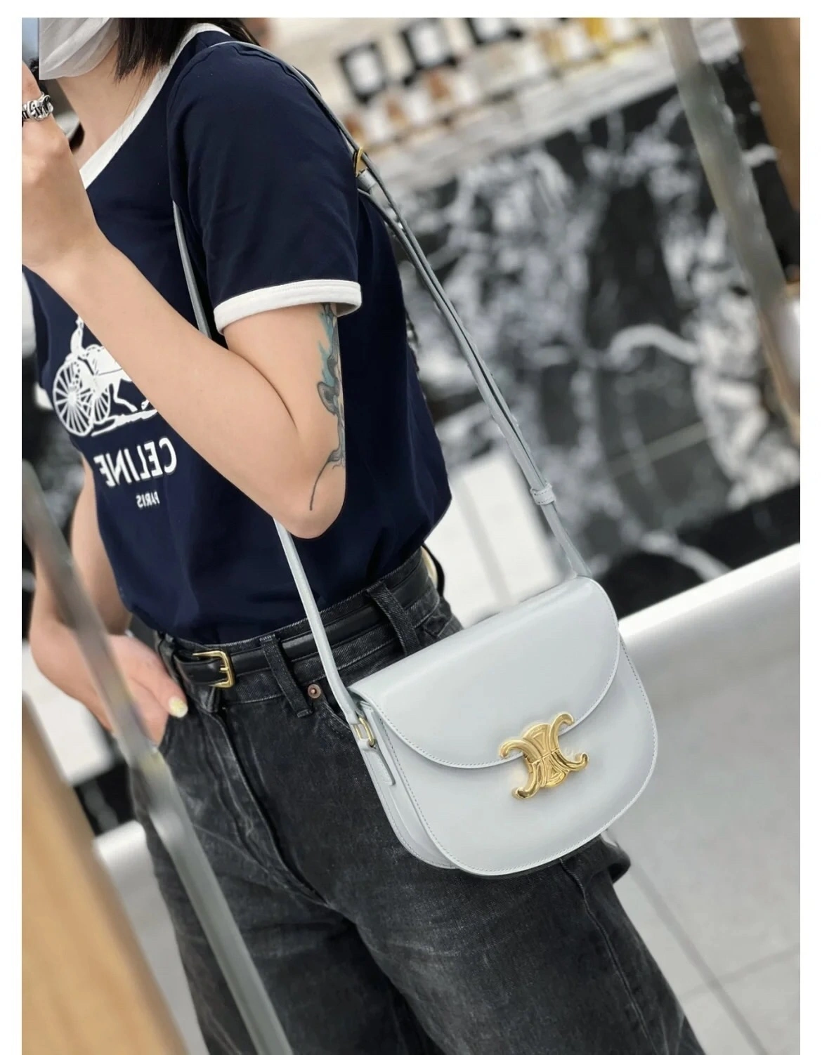 Accurate model Celine Besace Bags