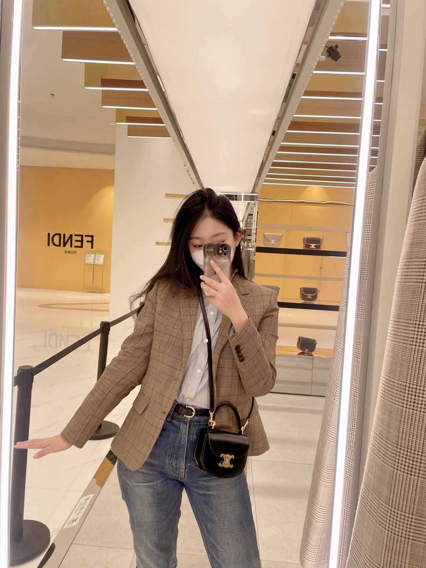 Top mirror Celine Besace Bags