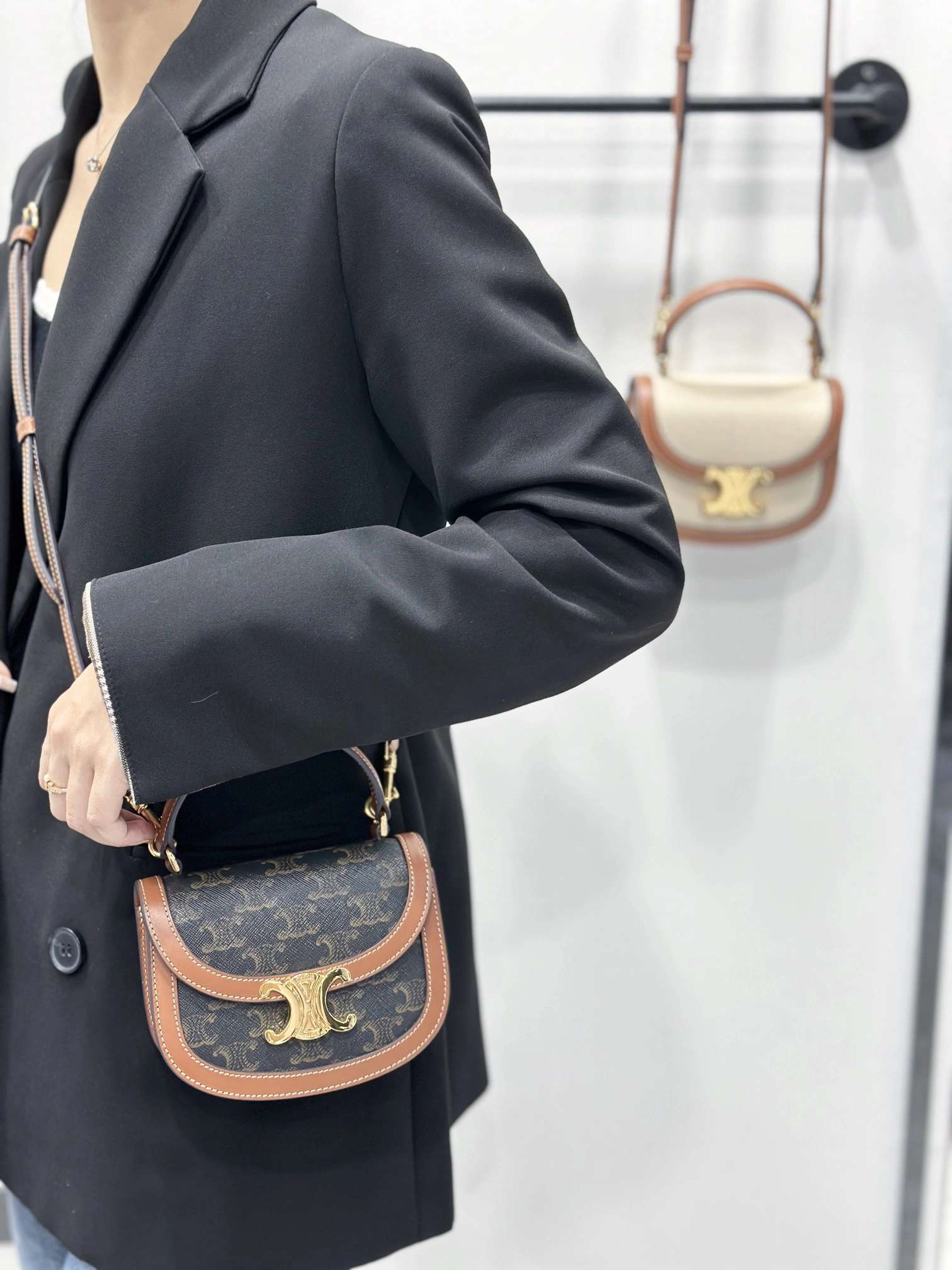 Brand-authenticated Celine Besace Bags