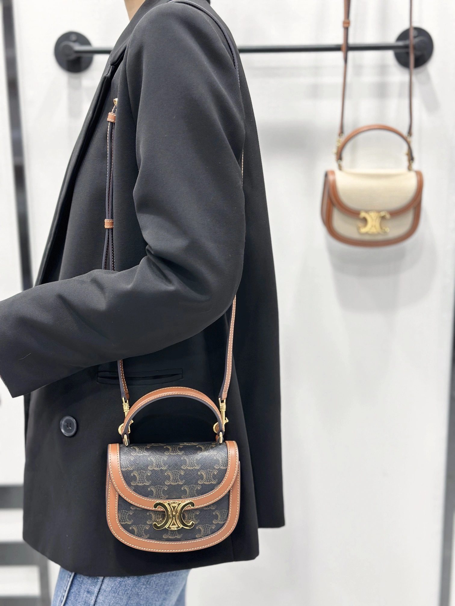 Brand-authenticated Celine Besace Bags