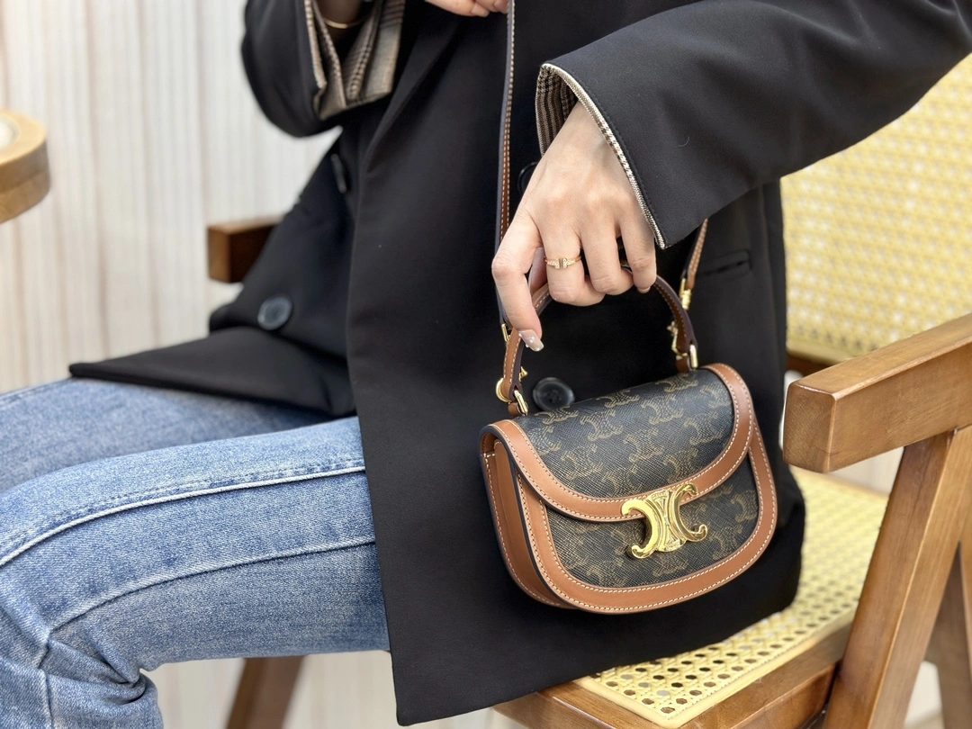 Brand-authenticated Celine Besace Bags