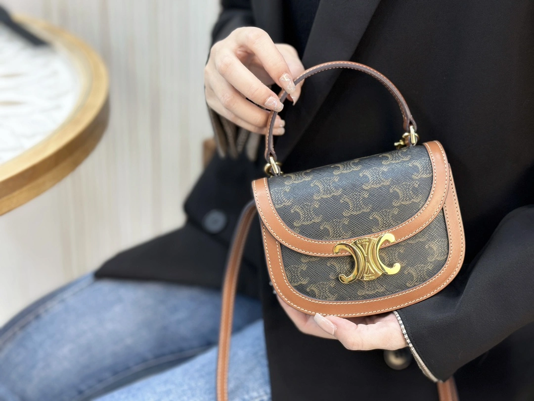 Brand-authenticated Celine Besace Bags