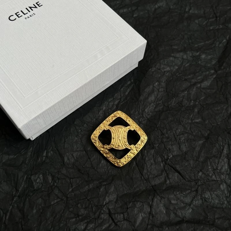Factory-made Celine Brooches