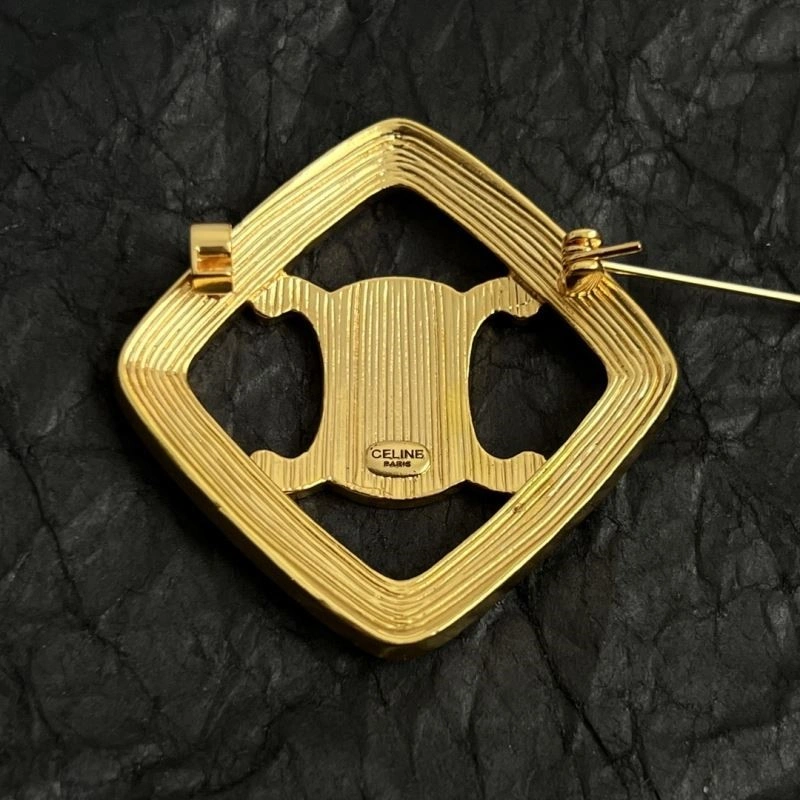 Factory-made Celine Brooches