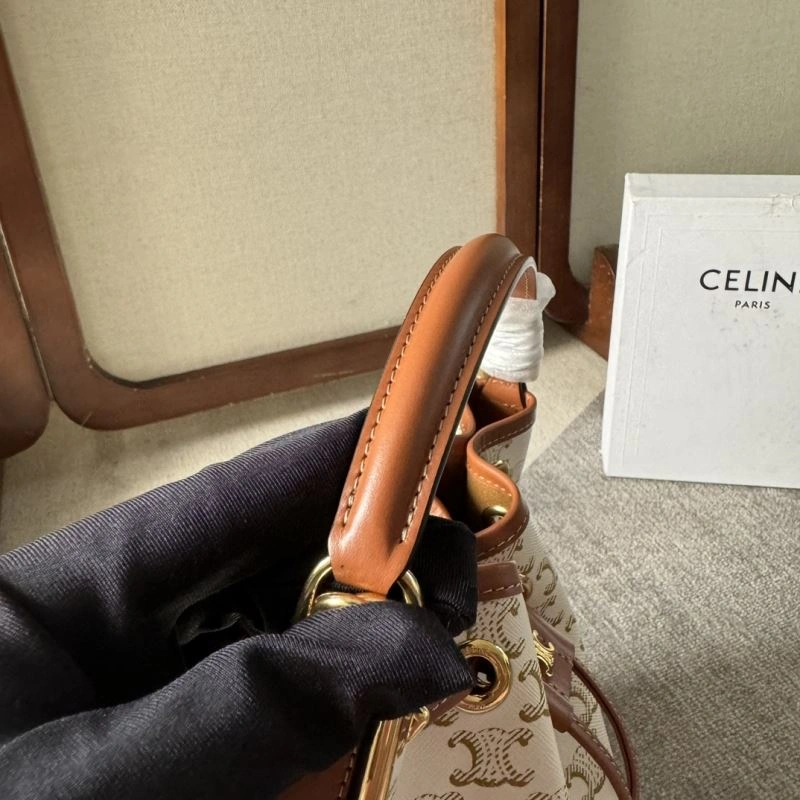Brand-authenticated Celine Bucket Bags
