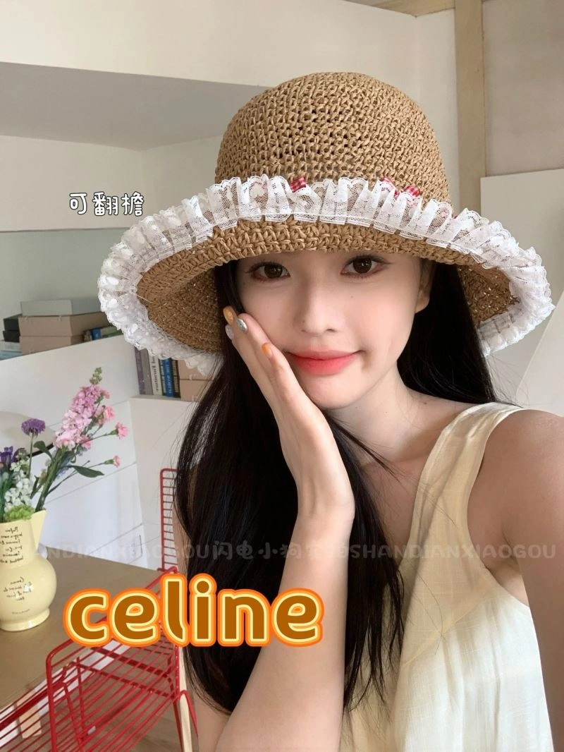 Brand-authenticated Celine Caps