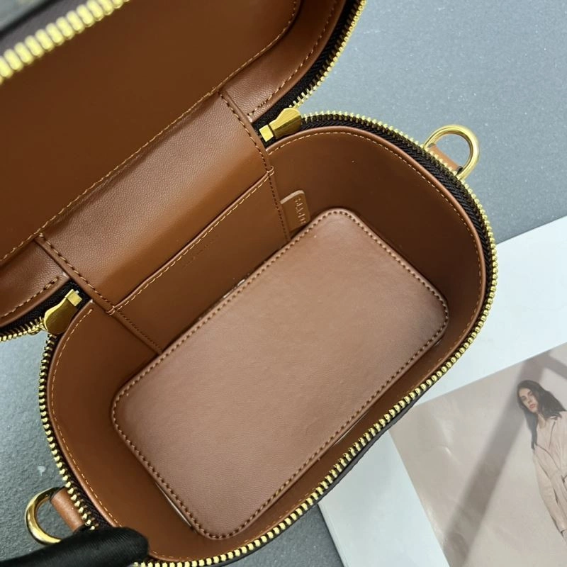 Brand-authenticated Celine Cosmetic Bags