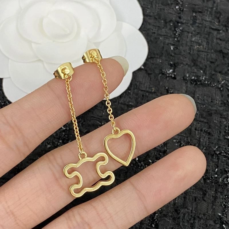 Top mirror Celine Earrings
