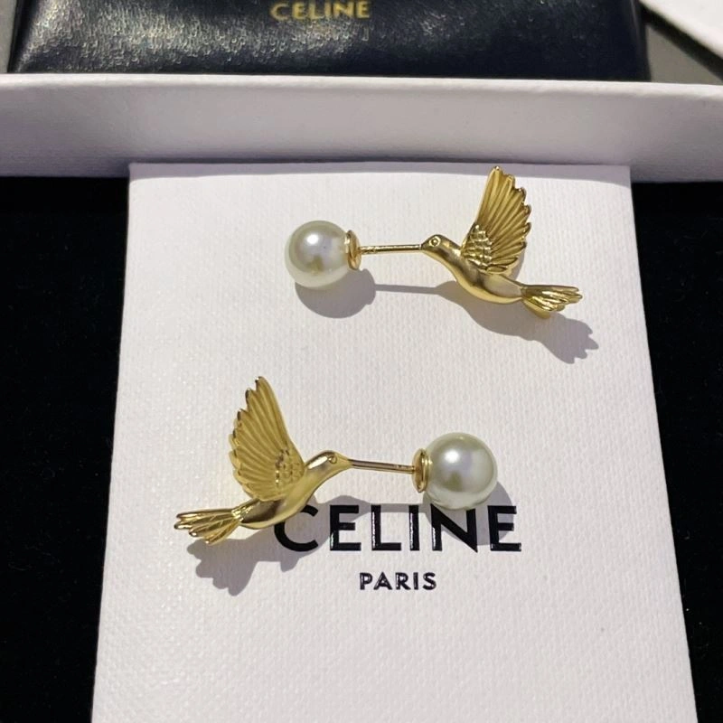 Brand-authenticated Celine Earrings