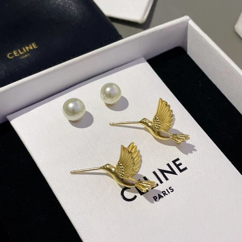 Brand-authenticated Celine Earrings
