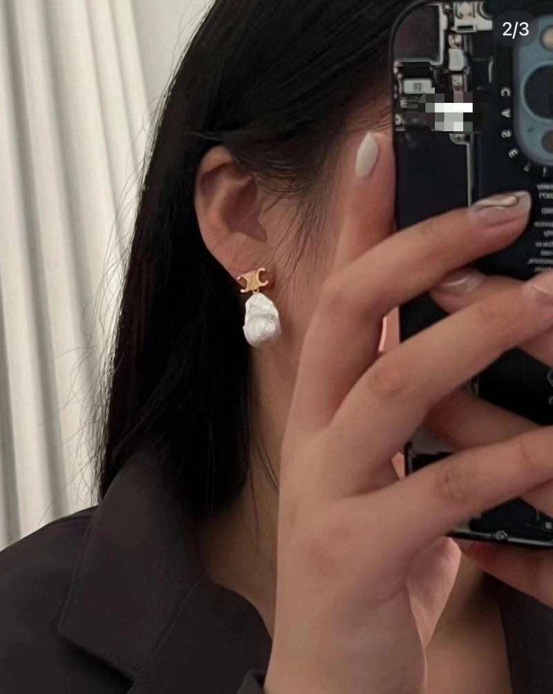 Top mirror Celine Earrings