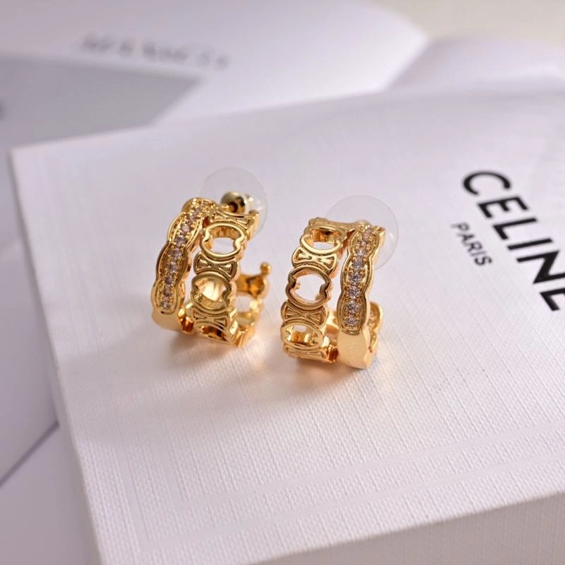 Top mirror Celine Earrings