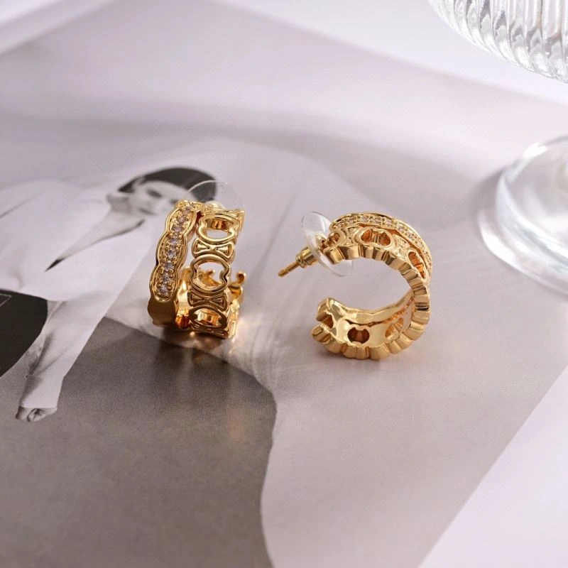 Top mirror Celine Earrings