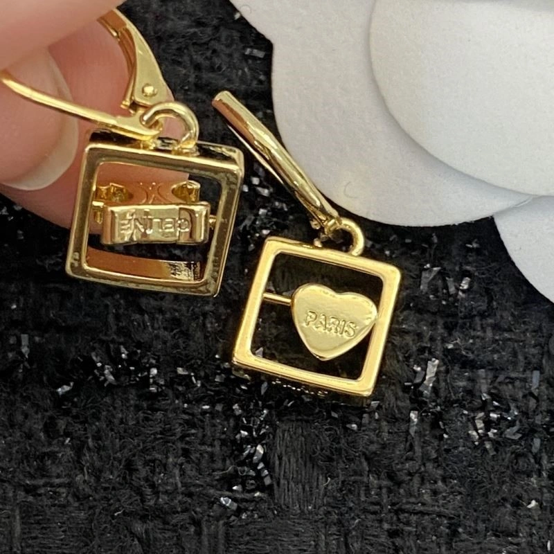 Brand-authenticated Celine Earrings