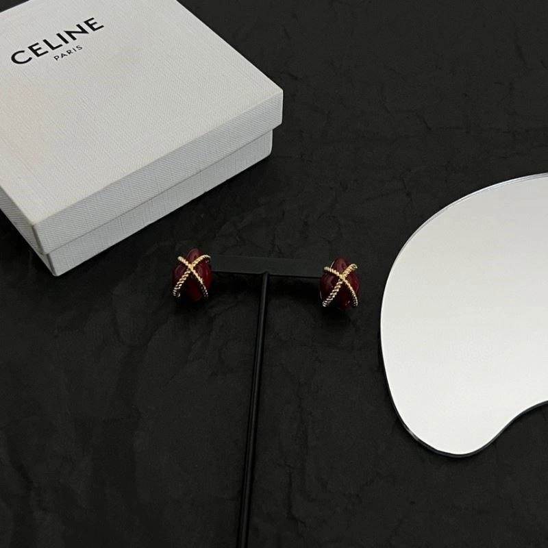 Brand-authenticated Celine Earrings