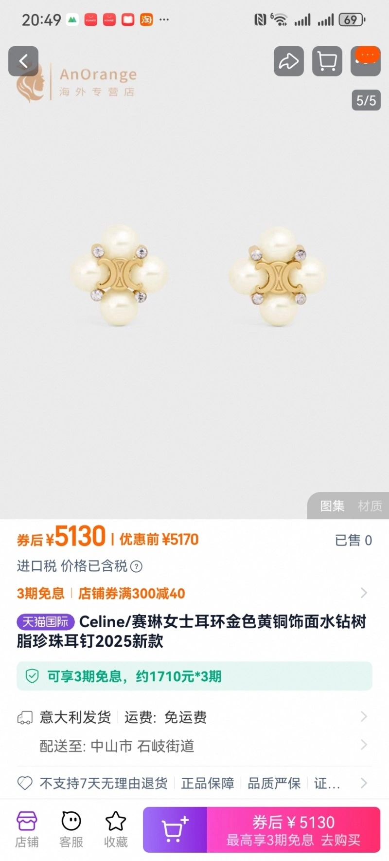 Celine Earrings