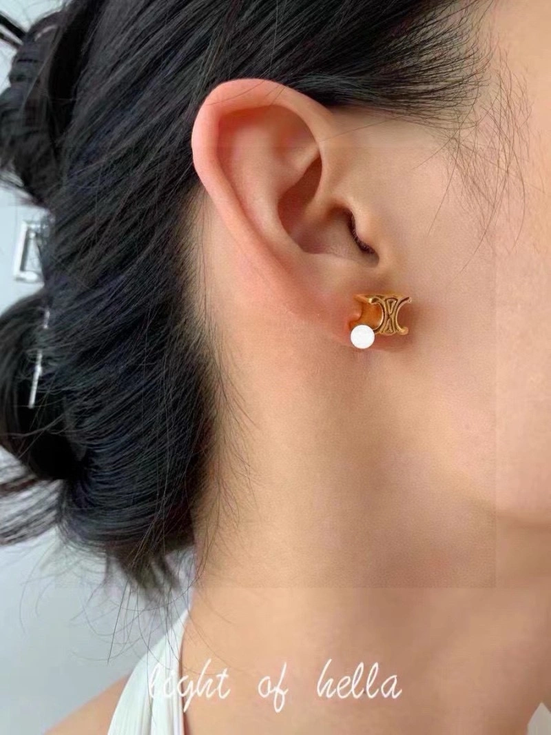 Brand-authenticated Celine Earrings