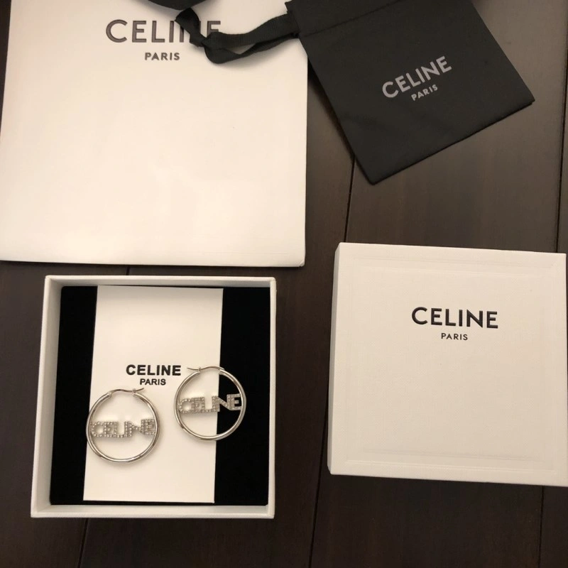 Brand-authenticated Celine Earrings