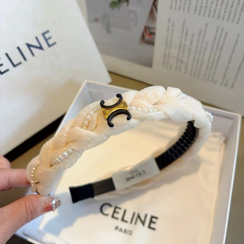 Brand-authenticated Celine Hair Hoop