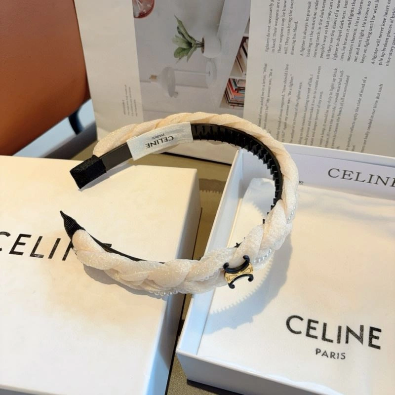 Brand-authenticated Celine Hair Hoop