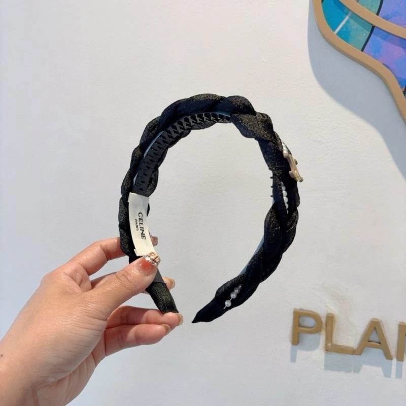Brand-authenticated Celine Hair Hoop