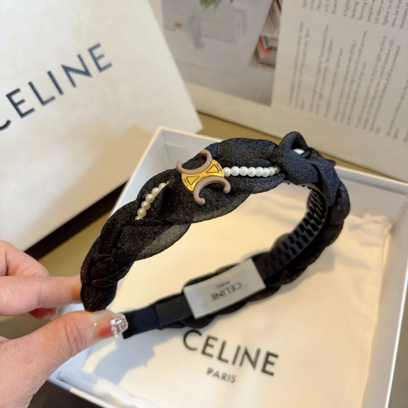 Brand-authenticated Celine Hair Hoop