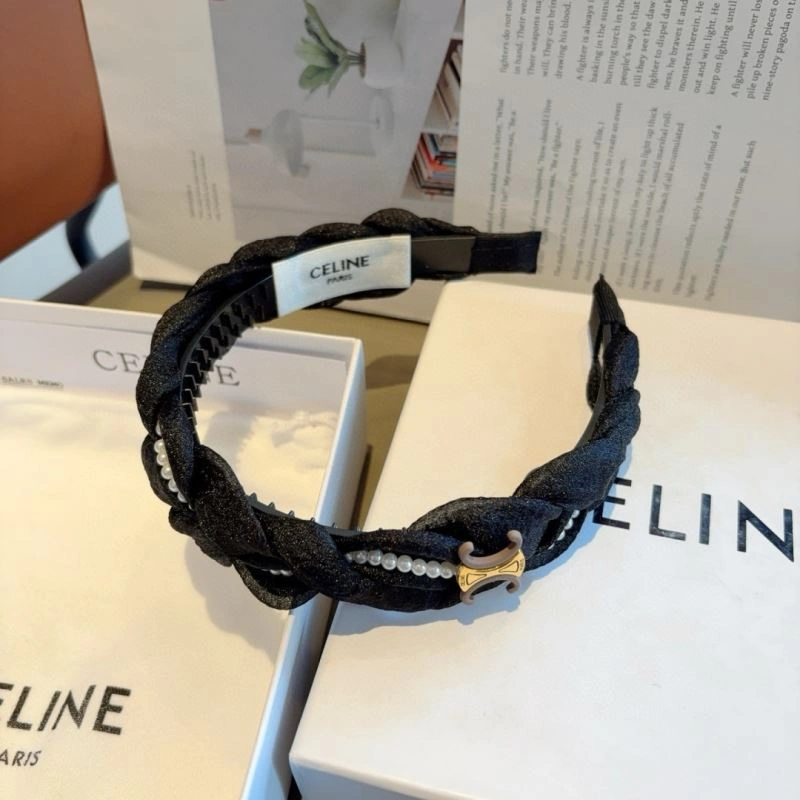 Brand-authenticated Celine Hair Hoop