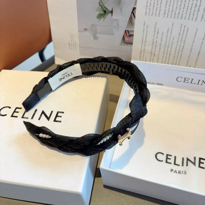 Brand-authenticated Celine Hair Hoop