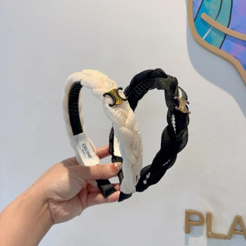 Brand-authenticated Celine Hair Hoop