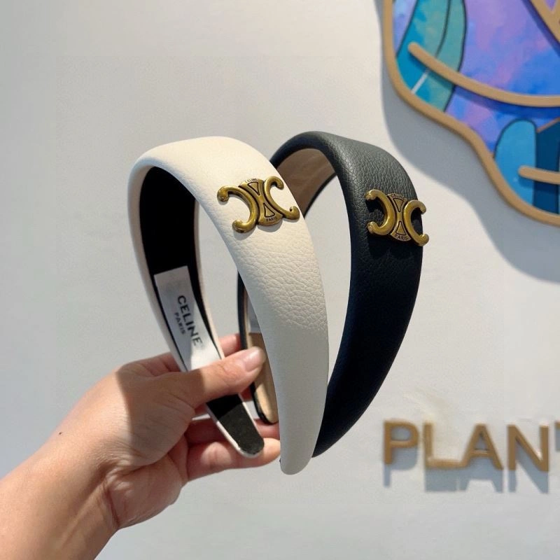 Brand-authenticated Celine Hair Hoop