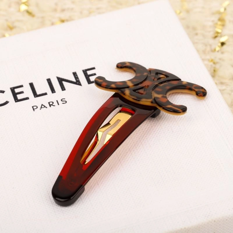 Brand-authenticated Celine Hairpins