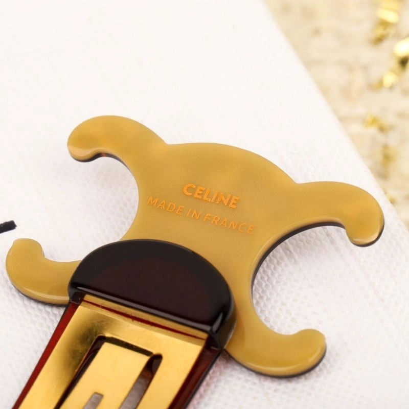 Brand-authenticated Celine Hairpins