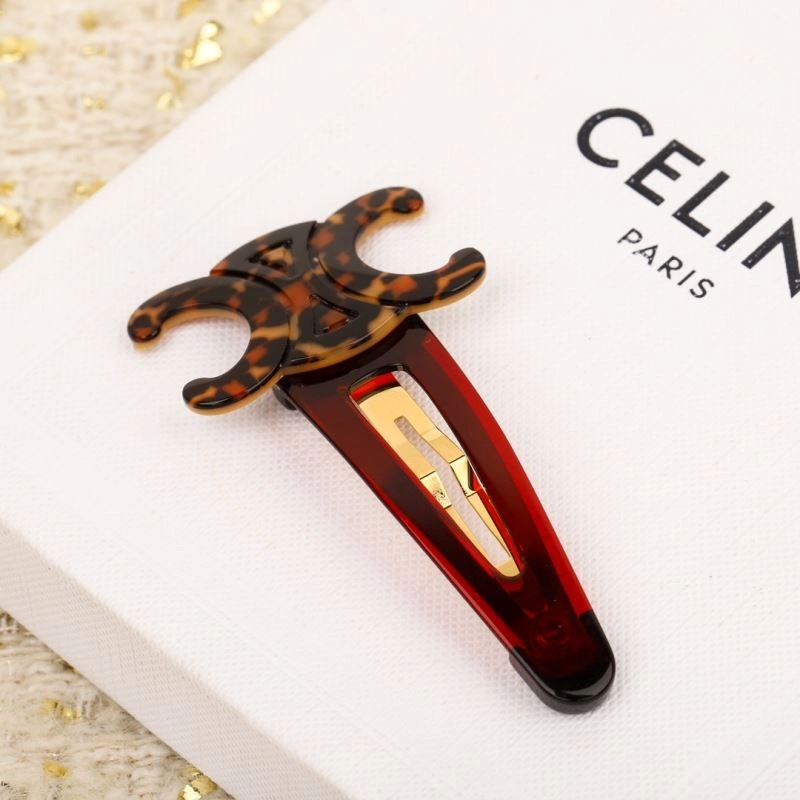 Brand-authenticated Celine Hairpins