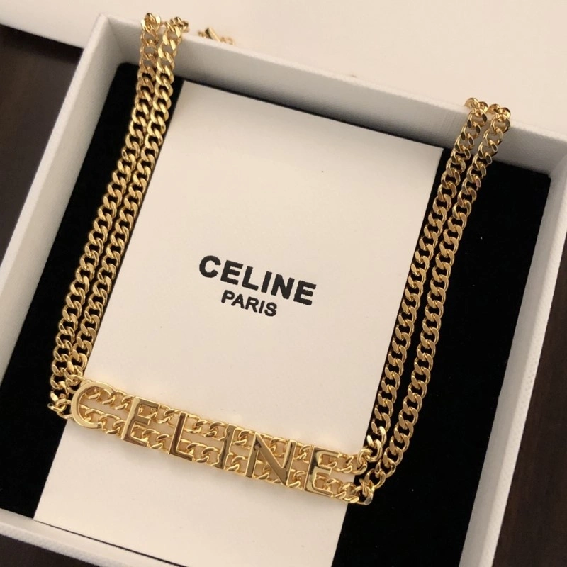 Brand-authenticated Celine Necklaces