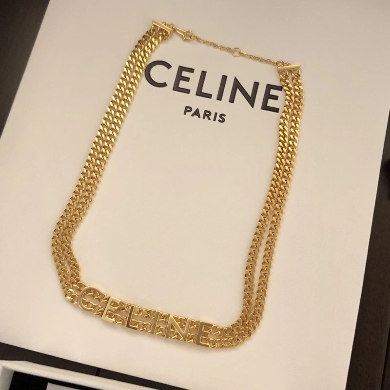 Brand-authenticated Celine Necklaces