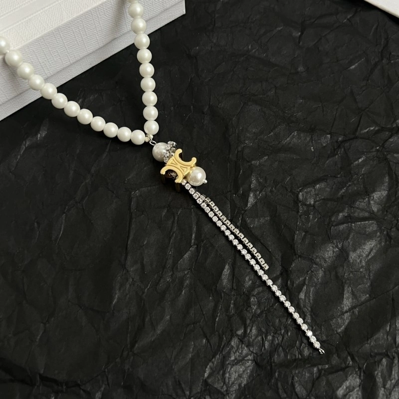 Brand-authenticated Celine Necklaces