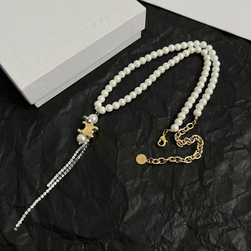 Brand-authenticated Celine Necklaces