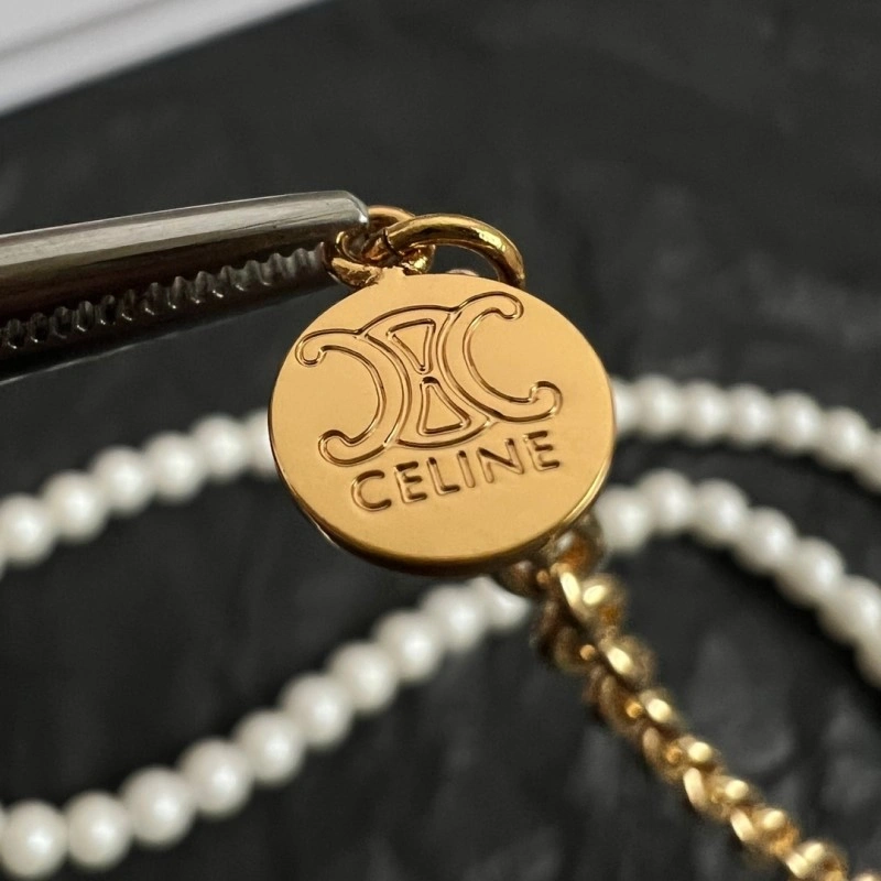 Brand-authenticated Celine Necklaces
