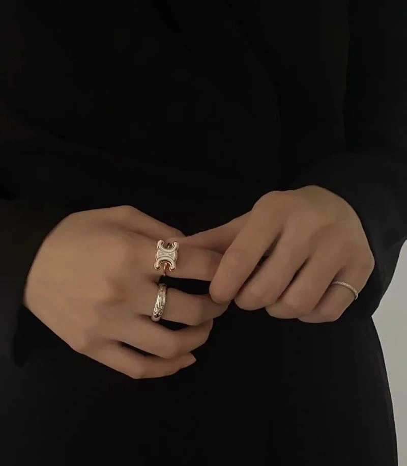 Exact replica Celine Rings