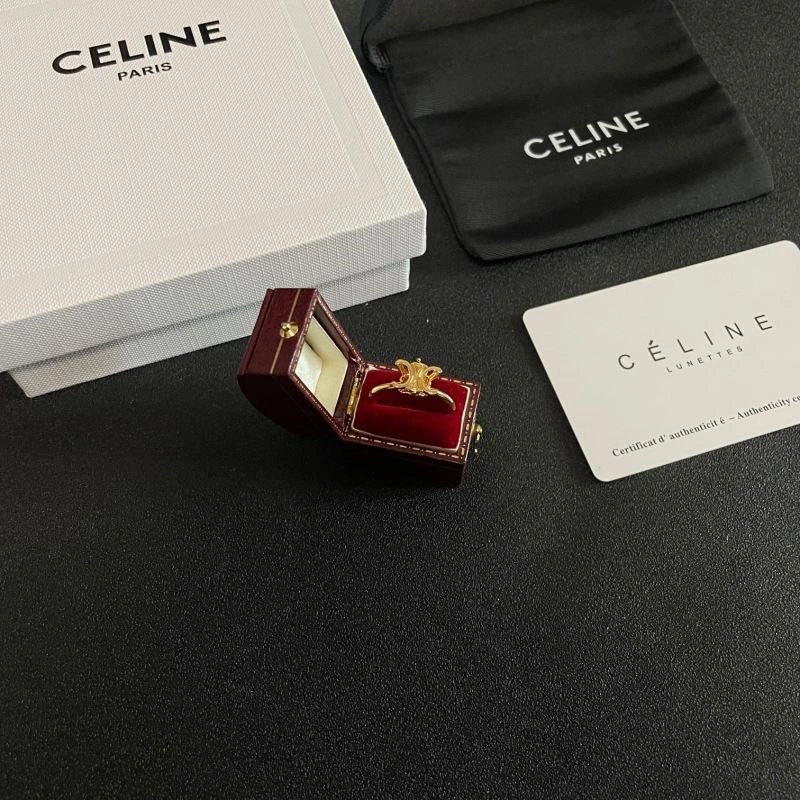 Real Celine Rings