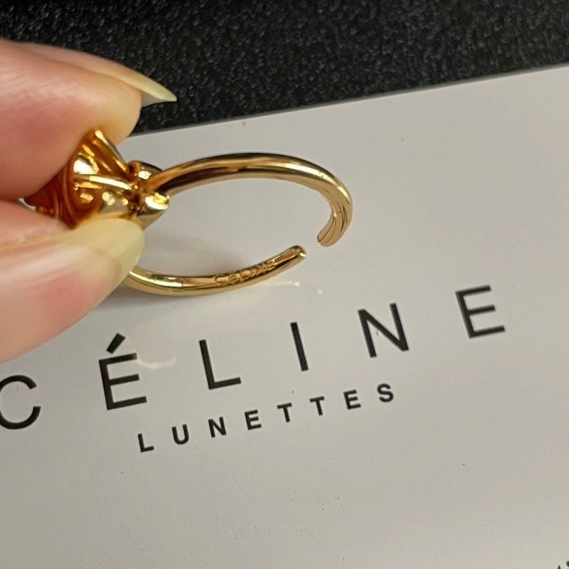 Real Celine Rings