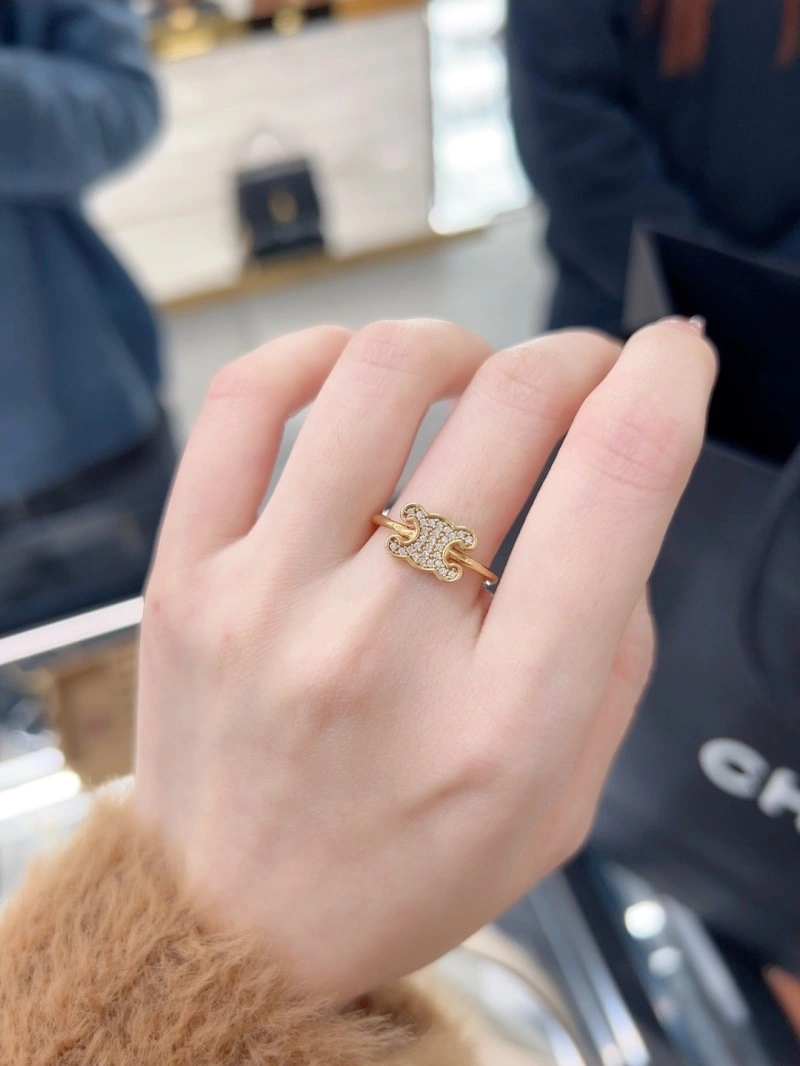 Top mirror Celine Rings
