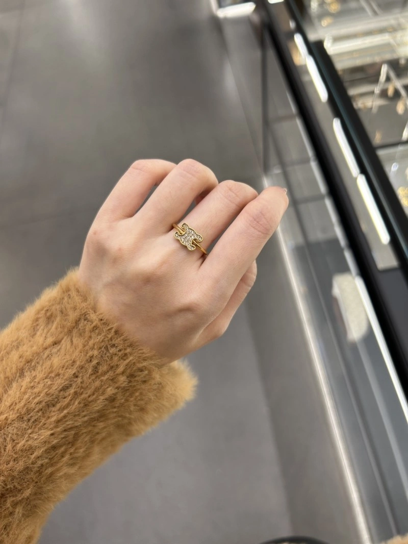 Top mirror Celine Rings