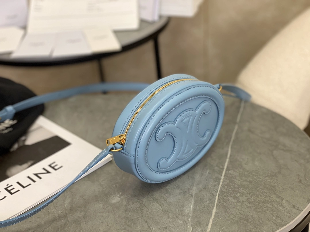 Brand-authenticated Celine Round Bags