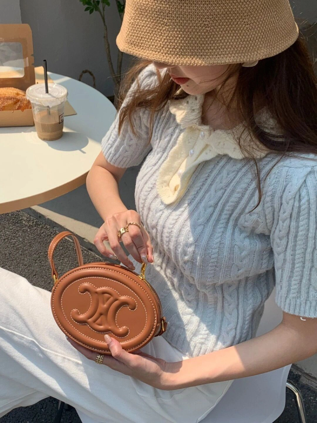 1:1 copy Celine Round Bags